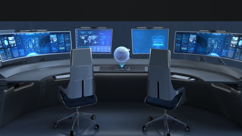 Future desk Lab Table 3D Model in Exhibit 3DExport