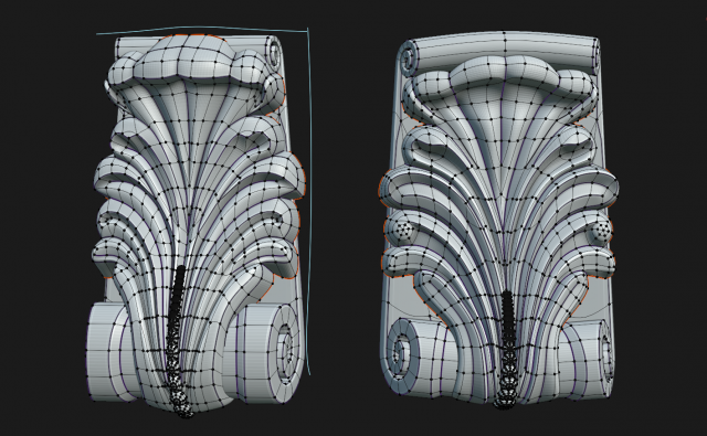 corbel 1-2 3D Model in Dekorasyon 3DExport