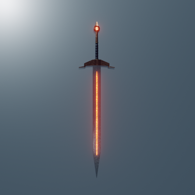 sword Free 3D Model in Melee 3DExport