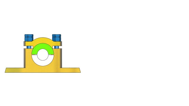 plummer block 3D Model in Machines 3DExport