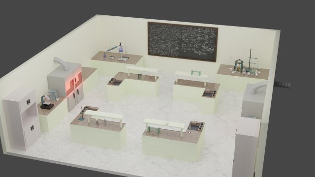 laboratory 3D Model in Office 3DExport