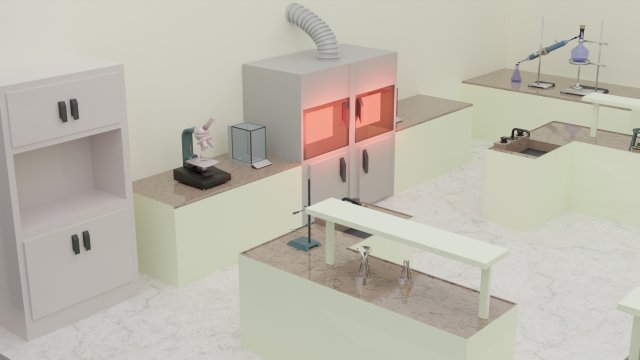 laboratory 3D Model in Office 3DExport