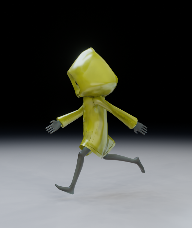 Little nightmares six 3D Model in Child 3DExport