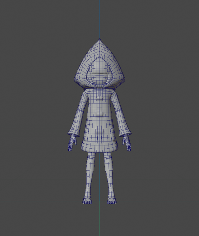 Little nightmares six 3D Model in Child 3DExport