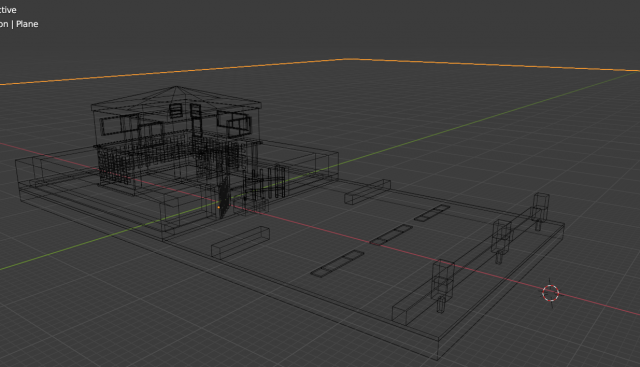 low poly bungalow 3D Model in Buildings 3DExport