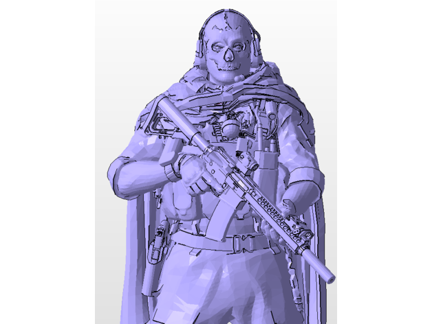 call of duty warzone Modelo de impresión 3D in Hombre 3DExport