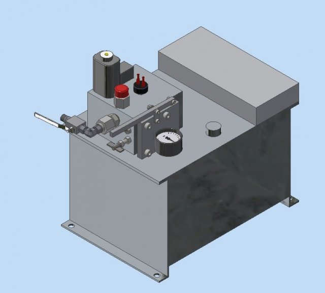 control unit 3D Model in Machines 3DExport