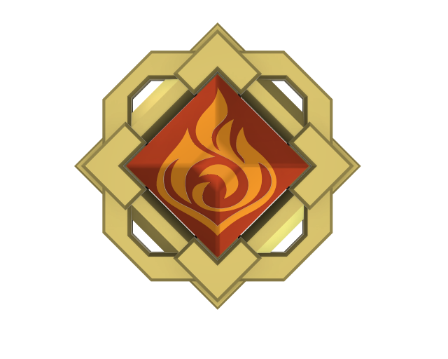 Genshin Impact Liyue Vision Collection 3D print model 3D Print Model in ...