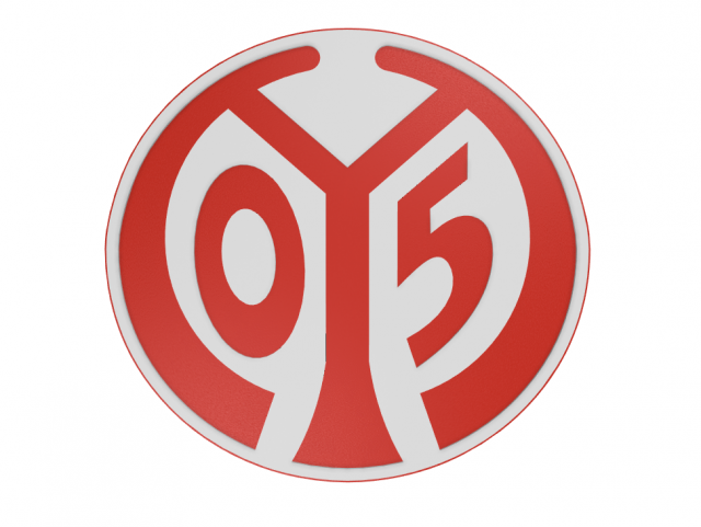Mainz 05 Wall Emblem 3D Print Model in Signs and Logos 3DExport