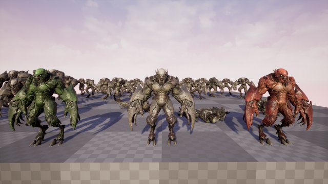 High Demon 4 3D Model in Monster 3DExport