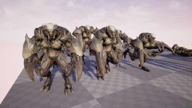 High Demon 4 3D Model in Monster 3DExport