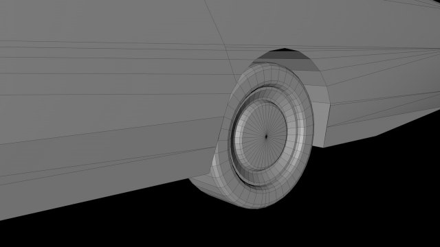 cartoon chevrolet caprice police low-poly Modèle 3D in Voitures ...