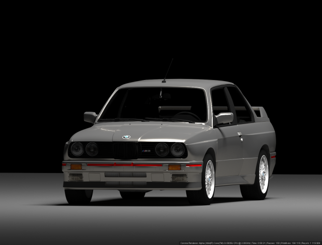 BMVV E30 M3 3D Model in Sport Cars 3DExport