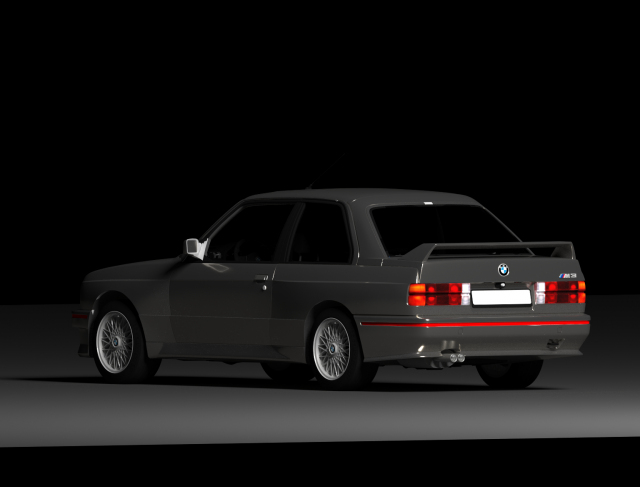 BMVV E30 M3 3D Model in Sport Cars 3DExport