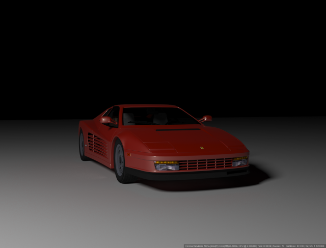 Ferrari Testarossa 1984 3D Model in Royal Cars 3DExport