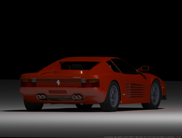 Ferrari Testarossa 1984 3D Model in Royal Cars 3DExport