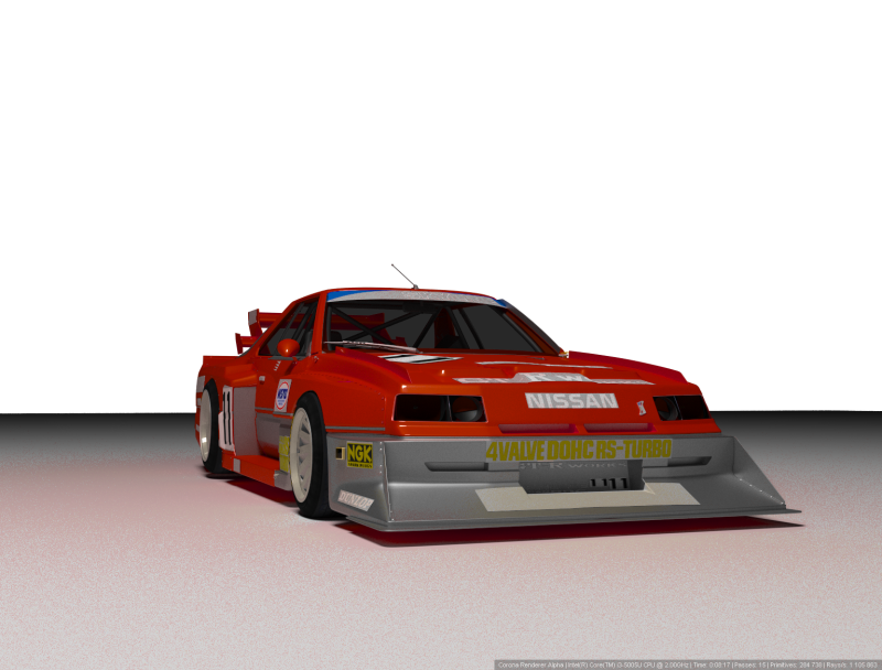 Nissan Skyline R30 Turbo 3D Model in Racing 3DExport
