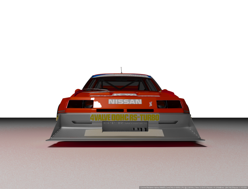 Nissan Skyline R30 Turbo 3D Model in Racing 3DExport