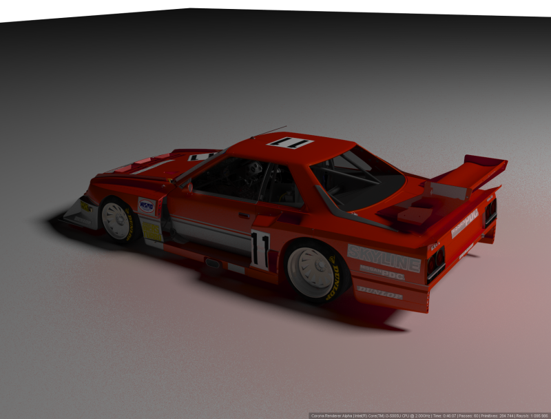 Nissan Skyline R30 Turbo 3D Model in Racing 3DExport