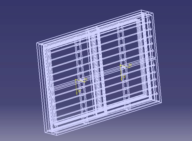 windows with grill 3D Models in Buildings 3DExport