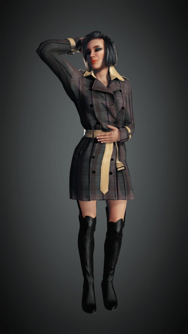 girl 4k texture 3D Model in Woman 3DExport