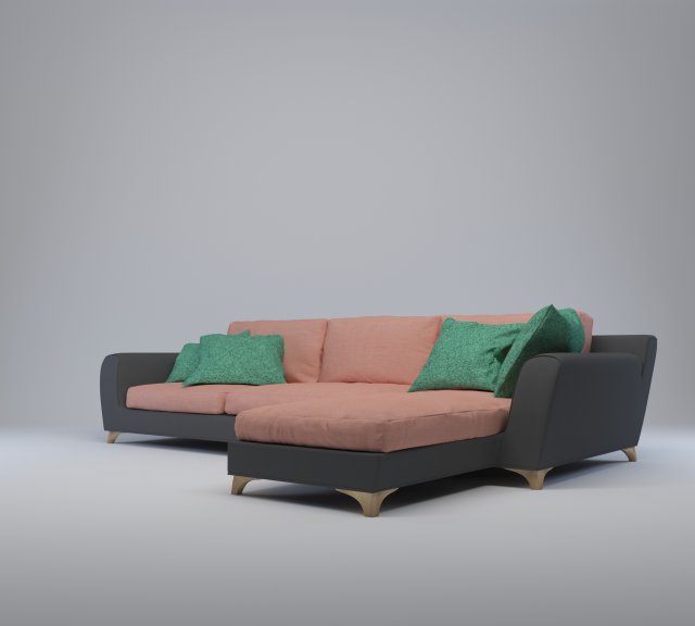 Sofal 3D Model in Sofa 3DExport