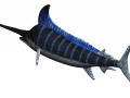 Rigged Swordfish merlin sword fish 3D Model in Other 3DExport