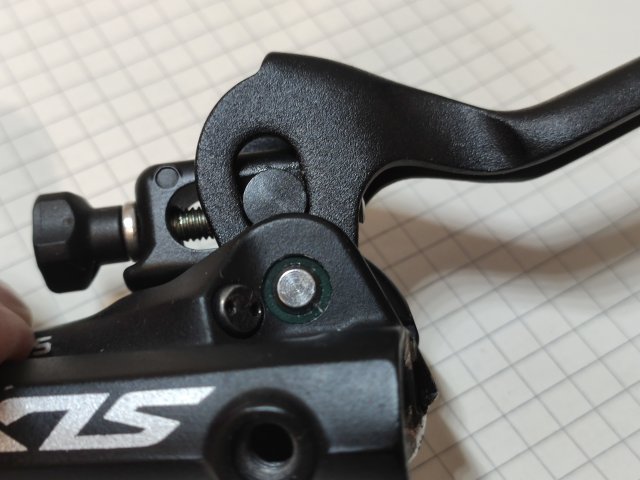 shimano xt-slx bl set of piston guides and free stroke adjustment left ...