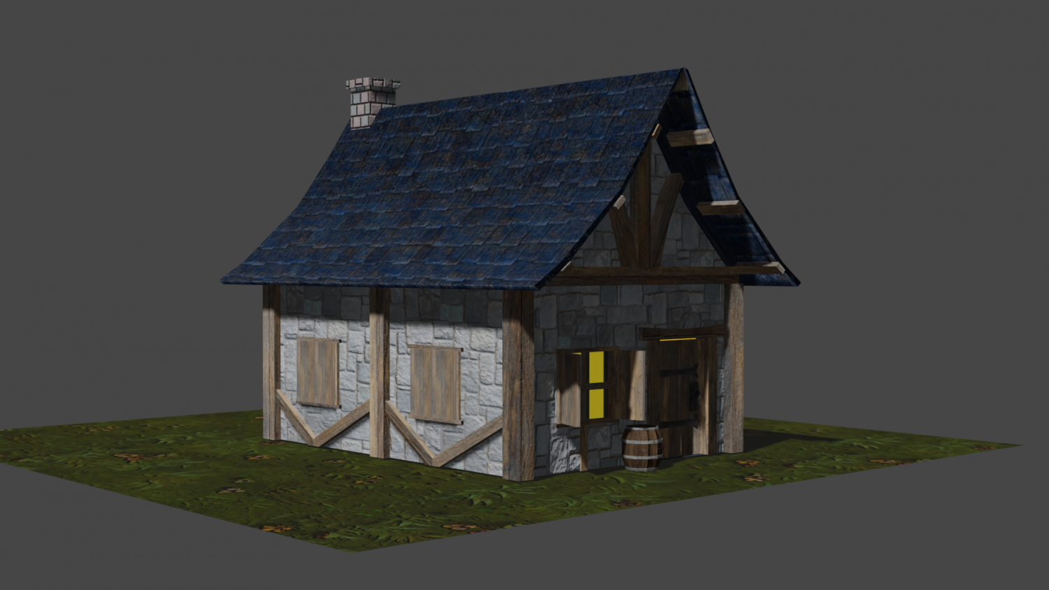 medieval hut 3D Models in Fantasy 3DExport