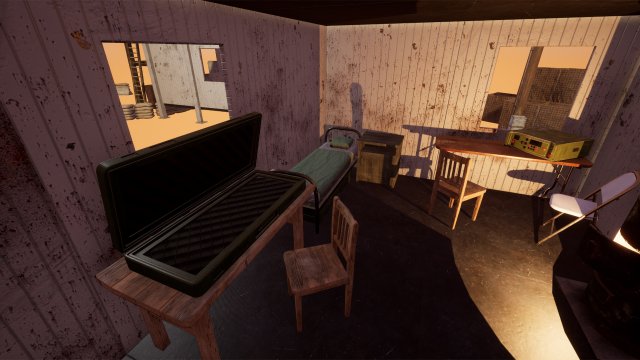 modular military base with props Modèle 3D in Construction 3DExport