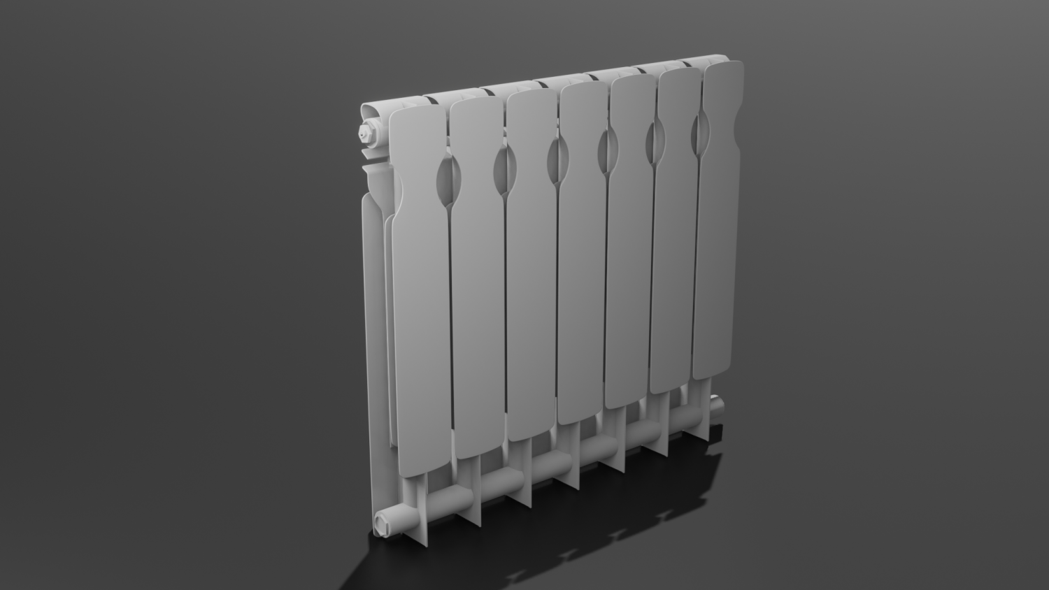 radiator 3D Models in Parts 3DExport