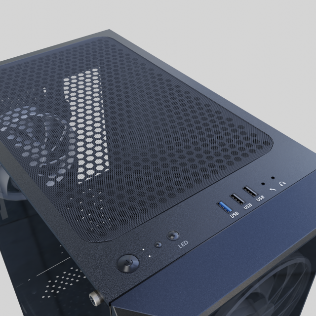 PC CASE 3D Model in Computer 3DExport