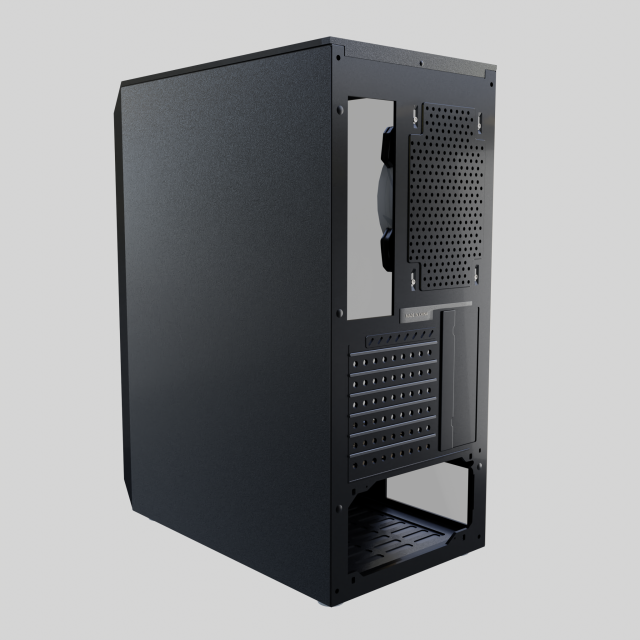 PC CASE 3D Model in Computer 3DExport
