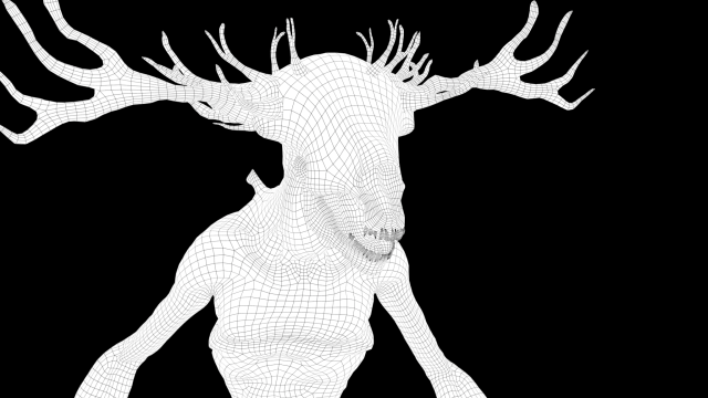 WENDIGO 3D Model in Monster 3DExport
