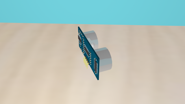 ultrasound sensor 3D Model in Parts 3DExport