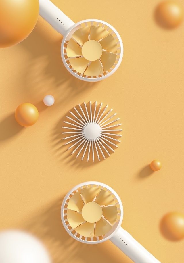 fan product modeling and rendering 3D Model in Gadgets 3DExport