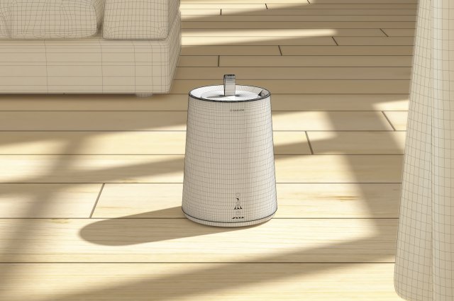 humidifier modeling and rendering 3D Model in Tools 3DExport