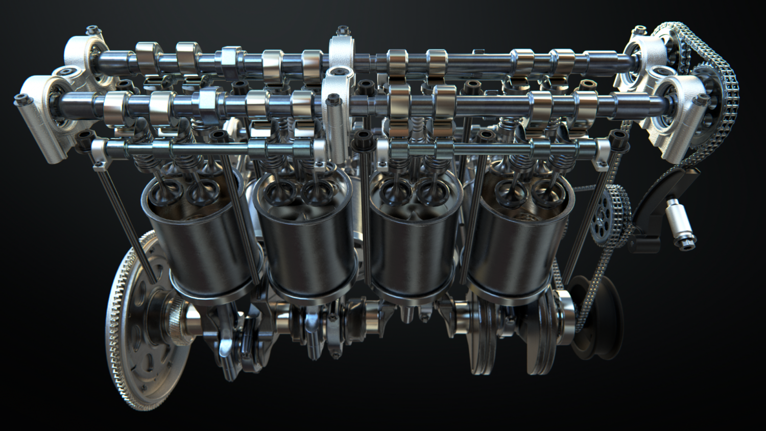 How A Car Engine Works Animation