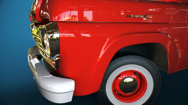 ford-f100 3D Model in Sport Cars 3DExport