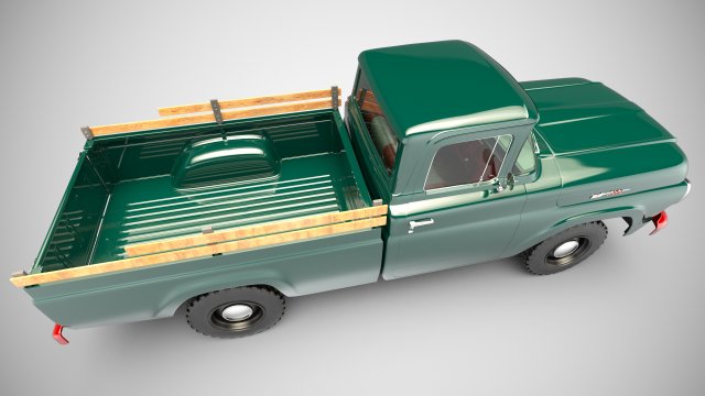 ford-f-100 3D Model in SUV 3DExport