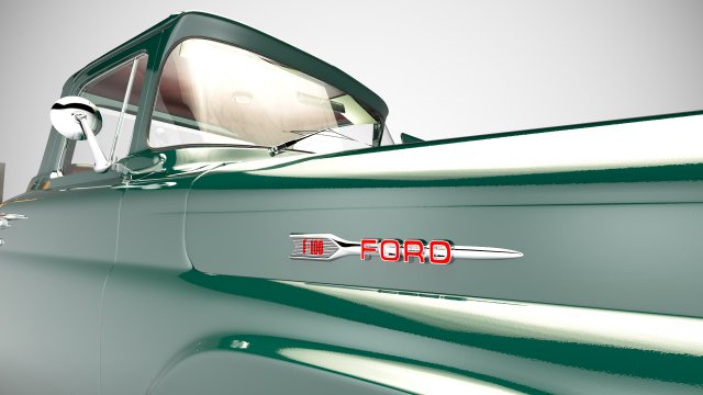 ford-f-100 3D Model in SUV 3DExport