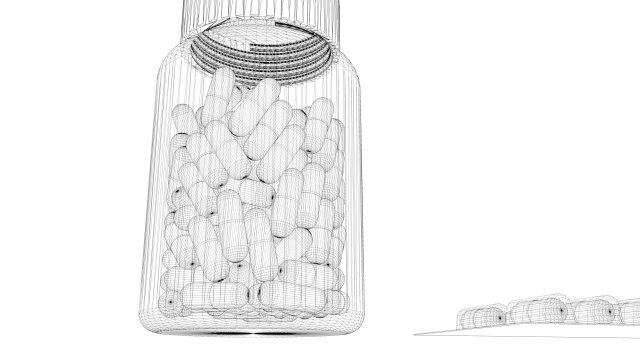 drugs 3D Model in Medicines 3DExport