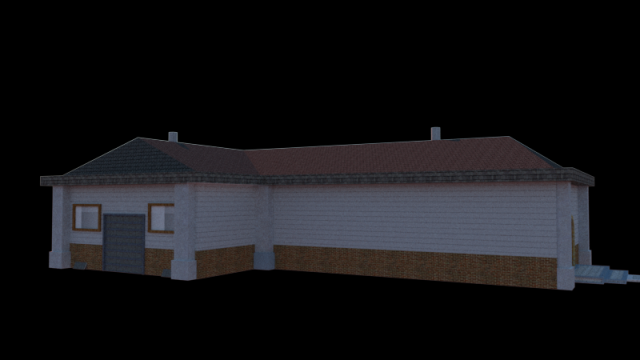 simple house design 3D Model in Buildings 3DExport