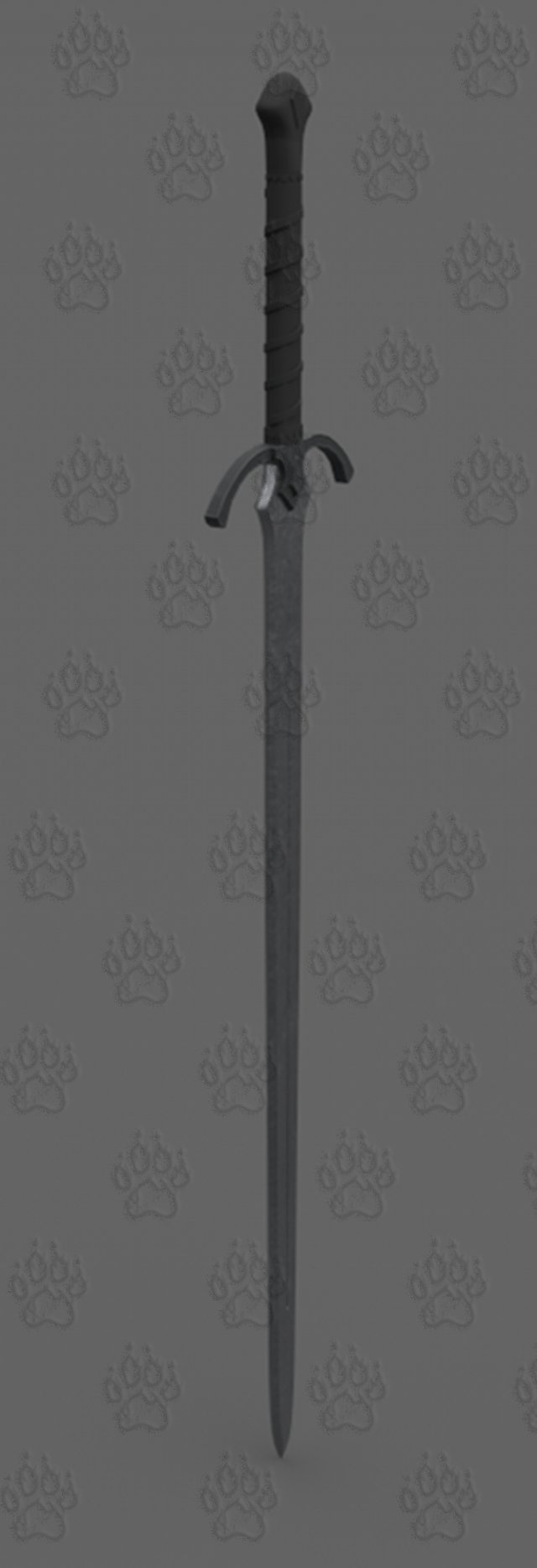 long sword 3D Model in Heavy Weapon 3DExport