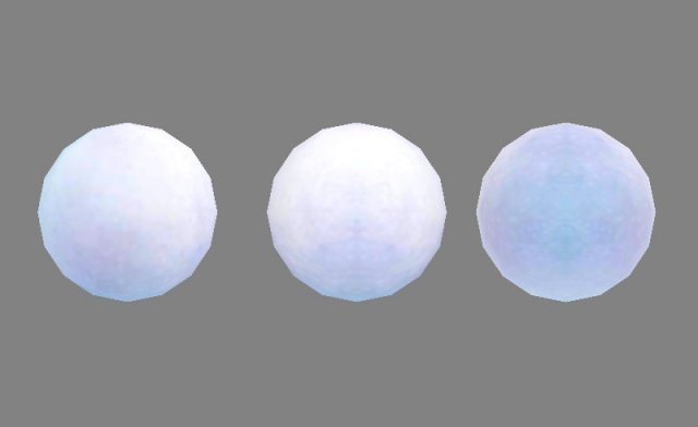 cartoon snowball 3D Model in X-mas 3DExport