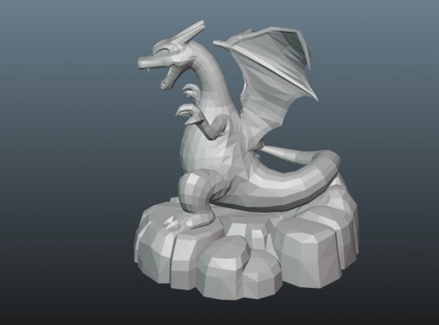pokemon charizard 3D Print Model in Toys 3DExport