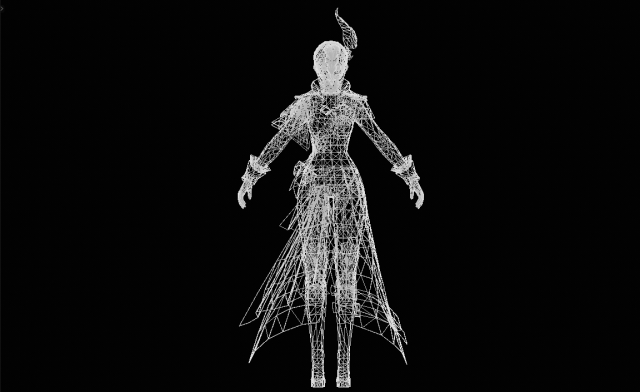 Female Commander Character 3D Model in Woman 3DExport