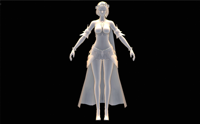 Female Character 3D Model in Woman 3DExport