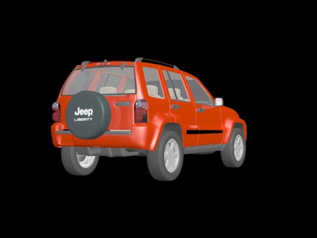 jeep liberty 3D Model in Royal Cars 3DExport