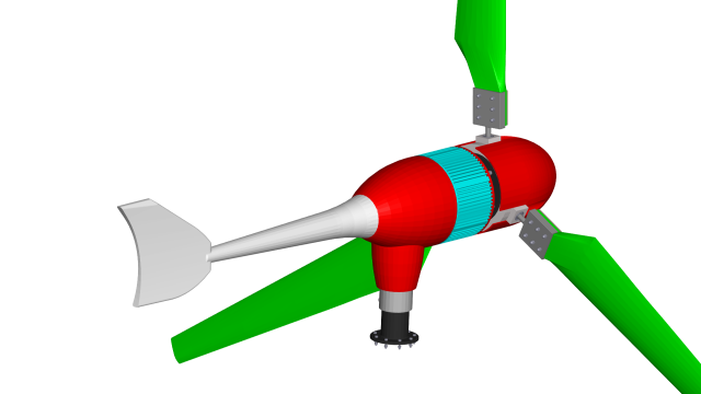 wind turbine 3D Model in Other 3DExport